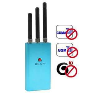 China GP-102, Multi functional GSM Signal Jammer with Effective Radius of 15m and 4W TX Power for sale