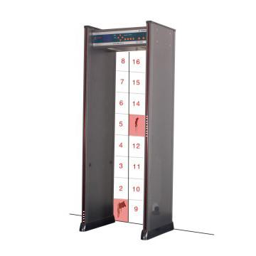 China VO-1600 walk through metal detector  with 16 detect zone and One-key Restoration of Factory Setting for sale