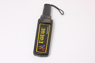 China GP-009 High Speed Handheld Metal Detector with 16 LED Lights Alarm and Earphone For Security for sale