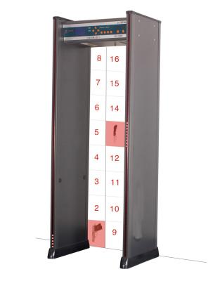 China VO-1600 Walk Through Metal Detector with One-key Restoration of Factory Setting and DSP for sale