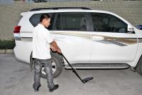 China GP-913 Under Vehicle Inspection Mirror / 12 Inches Round Convex or Flat Acrylic Mirror in Machine for sale