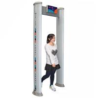 China VO-1000A Light Weight Door Digital Metal Detector / 6 Zones Walk Through Metal Detector for sale