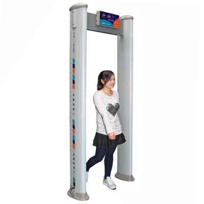 China VO-1000A Light Weight Door Digital Metal Detector / 6 Zones Walk Through Metal Detector for sale