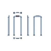 China VO-1000 Walk Through Portable Metal Detector / Door Frame Metal Detector with Built-in Bbattery for sale