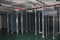 China 7 inch LCD Screen Walk Through Metal Detector 24 Zones For Airport for sale