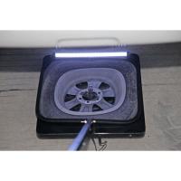 China GP-911 Under Vehicle Inspection Convex Acrylic Mirror With Stainless Steel Handles for sale