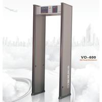 China Stable Performance Door Frame Metal Detector With 6 Zones For Airport VO-600 for sale