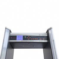 China Weather-proof Door Frame Metal Detector With Fully Digital Design And 8 Zones for sale