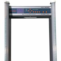 China Weather-proof Door Frame Metal Detector With Fully Digital Design And 8 Zones for sale