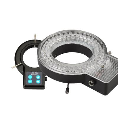 China Optical instruments microscope led ring light 4 sector control zone segment 10 step four zone for sale