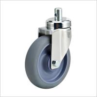 China TPR Airport Trolley Wheel Swivel Caster 4