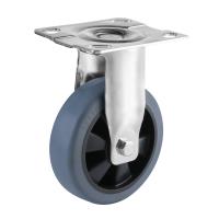 China TPR Medium-Heavy Duty Industrial Casters 75-150mm with 110-180kg Load Capacity and Double Ball Bearings for sale
