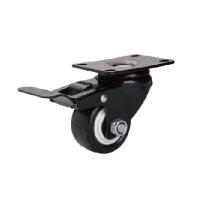 China PP PU PVC Universal Furniture Casters with 40-125mm Wheel Diameter and 20-90kg Load Capacity for Office and Industrial Use for sale