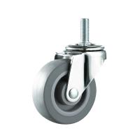 China TPR Furniture Casters 50mm 75mm Light Duty Castors with 25-55kg Load Capacity for sale