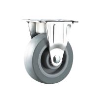 China TPR Furniture Casters 50mm 75mm Light Duty Castors with 25-55kg Load Capacity for sale
