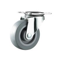 China TPR Furniture Casters 50mm 75mm Light Duty Castors with 25-55kg Load Capacity for sale