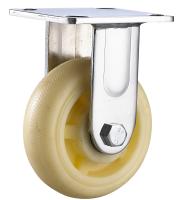China 100mm-200mm Heavy Duty Casters with Polyurethane Tread, 260-460kg Load Capacity, Double Ball Bearing System for sale