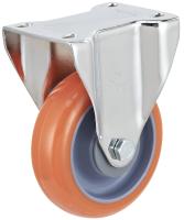 China Dajin Medium Duty Polyurethane Caster Wheels 75-125mm with 80-150kg Load Capacity for Industrial Equipment for sale