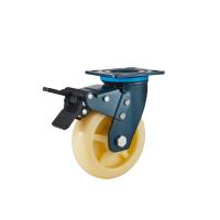 China Heavy Duty Polypropylene Casters 100-200mm Wheel Diameter with 260-460kg Load Capacity for Industrial Equipment for sale