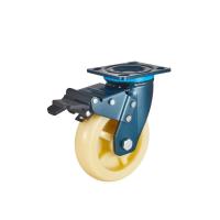 China Heavy Duty Polypropylene Casters 100-200mm Wheel Diameter with 260-460kg Load Capacity for Industrial Equipment for sale