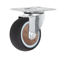 China Light Duty Universal TPR Caster Wheels 25-75mm Diameter with 10-50kg Load Capacity for Furniture and Equipment for sale