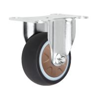 China Light Duty Universal TPR Caster Wheels 25-75mm Diameter with 10-50kg Load Capacity for Furniture and Equipment for sale