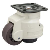 China Heavy-Duty Leveling Casters with 1500kg Capacity, 90mm Wheel & 12mm Height Adjustment for Industrial Equipment for sale