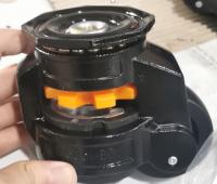 China Heavy-Duty Leveling Casters with 1500kg Capacity, 90mm Wheel & 12mm Height Adjustment for Industrial Equipment for sale