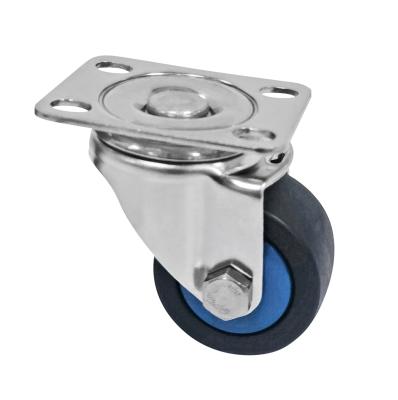 China 50mm 304 Stainless Steel Polyamide Caster with 150kg Load Capacity and 72mm Height for Industrial Applications for sale