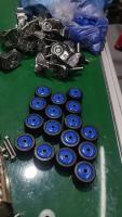 China Dajin TPR Stainless Steel Casters 50mm Wheels with 150kg Load Capacity for Industrial Equipment for sale