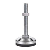 China Shock Absorbing Leveling Caster Wheels M12 M16 M20 M24 M30 Rust Resistant 500-3500kg for sale