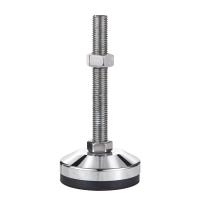 China Shock Absorbing Leveling Caster Wheels M12 M16 M20 M24 M30 Rust Resistant 500-3500kg for sale
