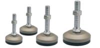 China Adjustable Anti Vibration Casters 500kg-3000kg Heavy Duty Industrial Casters with Steel Base for sale