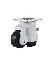 China Lever Operated Industrial Leveling Casters 40-100mm with 250-750kg Load Capacity and Steel Construction for sale