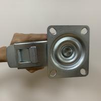 China Industrial PU Caster Wheels 75mm 100mm 125mm 3 to 5 Inch Heavy Duty Swivel Casters for sale