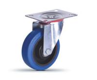 China Industrial TPR Caster Wheels 75mm 100mm High Elasticity 180kg Load Capacity for sale
