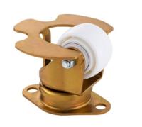 China Industrial Heavy Duty Nylon Caster Wheels 58x35mm 136kg 200kg Load for Airport Logistics for sale