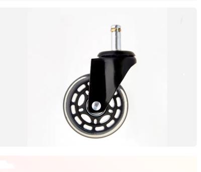 China 3 4 5 Inch Blue TPR Industrial Casters with Threaded Stem and Brake - 60-100kg Load Capacity for Catering Equipment for sale