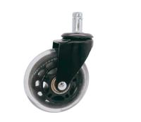 China 3 4 5 Inch Blue TPR Industrial Casters with Threaded Stem and Brake - 60-100kg Load Capacity for Catering Equipment for sale