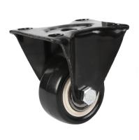 China Export Quality 2 Inch Polyurethane Top Plate Swivel Wheels Durability Garages Food Caster Wheel for sale