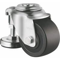 China Medium Duty Rotating Caster Wheel With Adjustable Support Legs Caster Wheel for sale