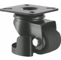 China Nylon Medium Heavy Swivel Caster Wheel with Height Adjustable System Device for sale