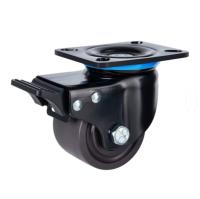 China Heavy Duty Low Profile Swivel Caster 2.5 Inch 3 Inch 500kg Load Capacity PA Wheel for Workbench for sale