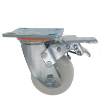 China Heavy Duty 4 Inch Nylon Caster Wheel 350kgs Load Capacity 100mm Polyamide Swivel Caster for sale