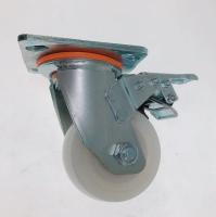 China Heavy Duty 4 Inch Nylon Caster Wheel 350kgs Load Capacity 100mm Polyamide Swivel Caster for sale