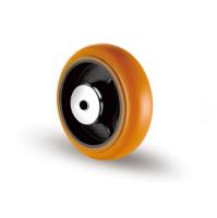 China Heavy Duty 8 Inch Swivel Spring Loaded Casters Shock Absorb Wheels 360 Degree for sale