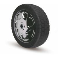 China Heavy Duty 150mm TPR Caster Wheels 250kg Load Capacity with Double Ball Bearing for sale