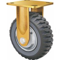 China Heavy Duty 150mm TPR Caster Wheels 250kg Load Capacity with Double Ball Bearing for sale