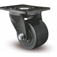 China 2.5 Inch Low Profile Gravity Nylon Castor Swivel Caster Wheels 65mm 300kg Load Capacity for Chairs for sale