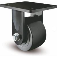 China 2.5 Inch Low Profile Gravity Nylon Castor Swivel Caster Wheels 65mm 300kg Load Capacity for Chairs for sale